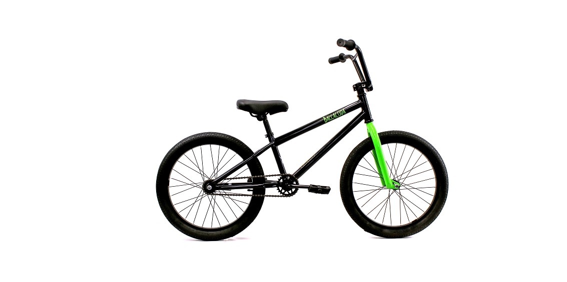 BMX POUR ENFANT HUTCH BARRACUDA XPERT 20" NOIR/VERT - Sports Trans-Action