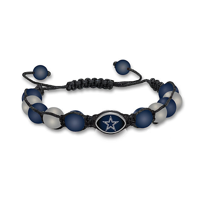 Dallas Cowboys Beaded Bracelet - Top Notch DFW, LLC