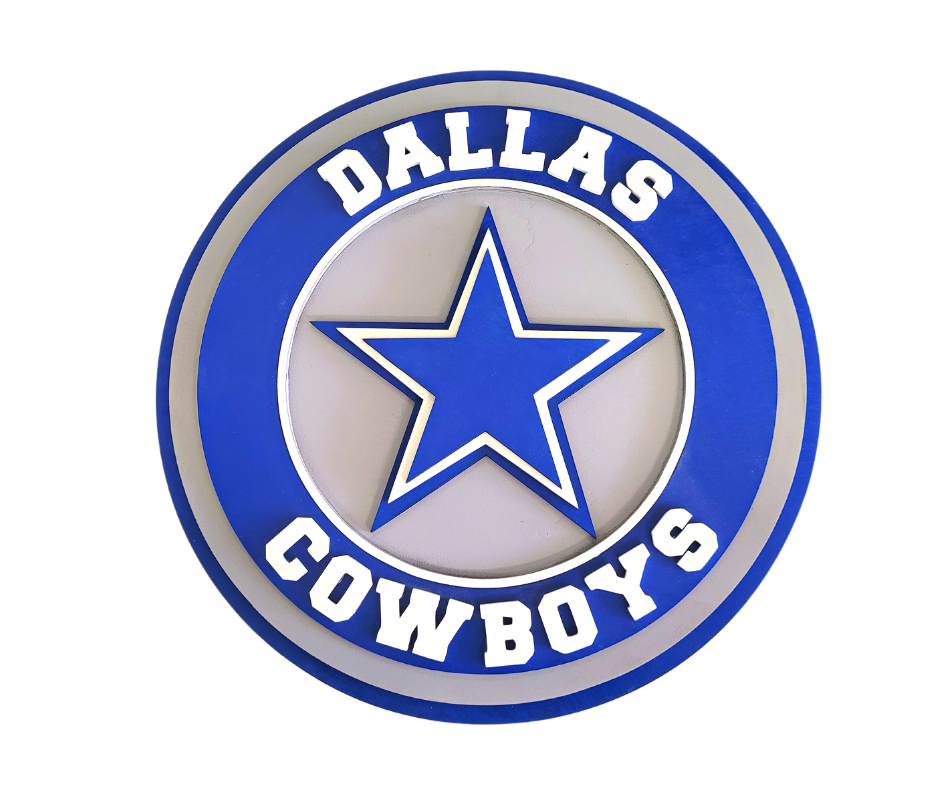 Handmade Dallas Cowboys Wall Art - Top Notch DFW, LLC