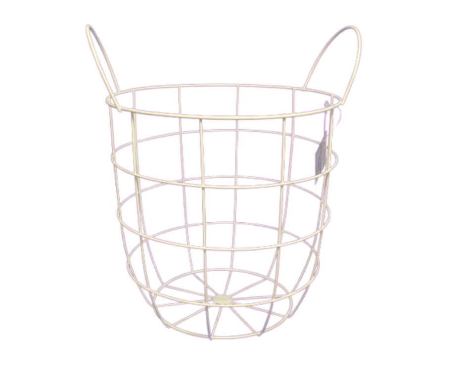 Wire Storage Baskets - White - Top Notch DFW, LLC