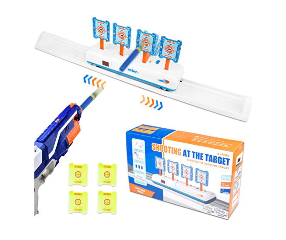 Electric Running Shooting Target for Nerf Guns - Top Notch DFW, LLC