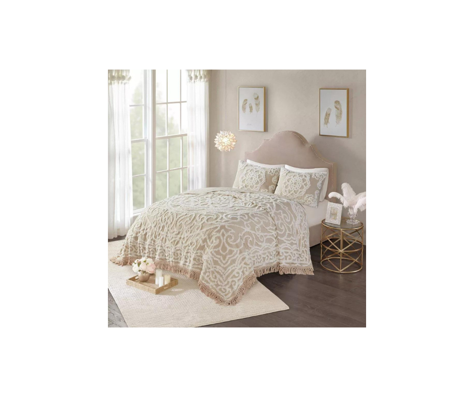 Coverlet Set-Full/Queen - Top Notch DFW, LLC