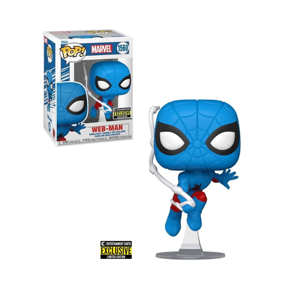 Funko POP! Spider-Man Web-Man Pop! #1560 - Top Notch DFW, LLC