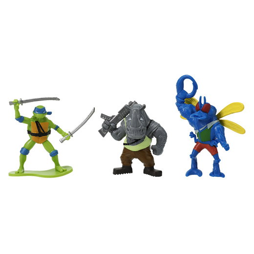 TMNT: Mutant Mayhem Mini Action Figures 3-Count - Top Notch DFW, LLC