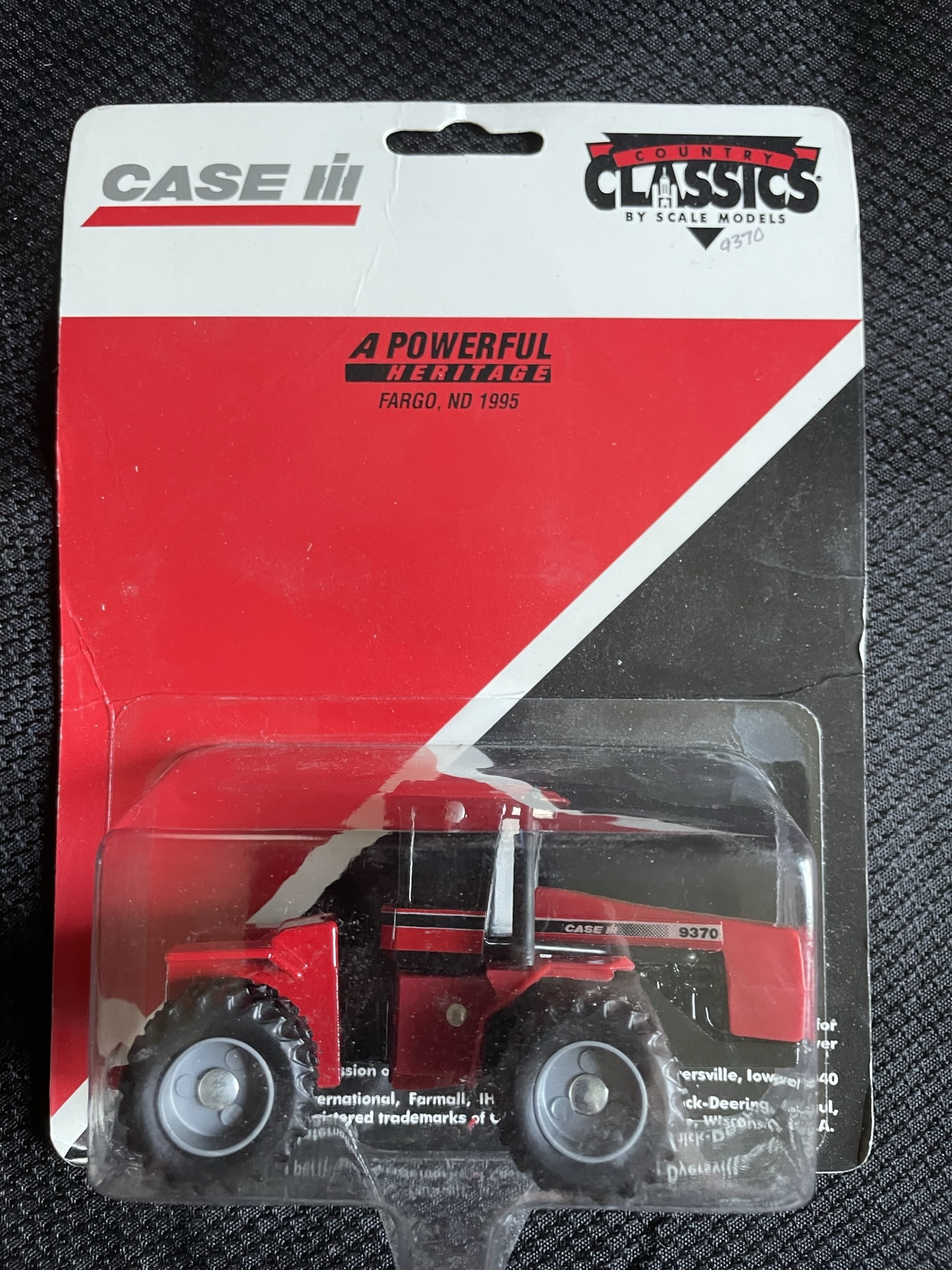 CaseIH 1/64 CaseIH 9370 Steiger A Powerful Heritage Fargo ND 1995 - SNS Farm Toys