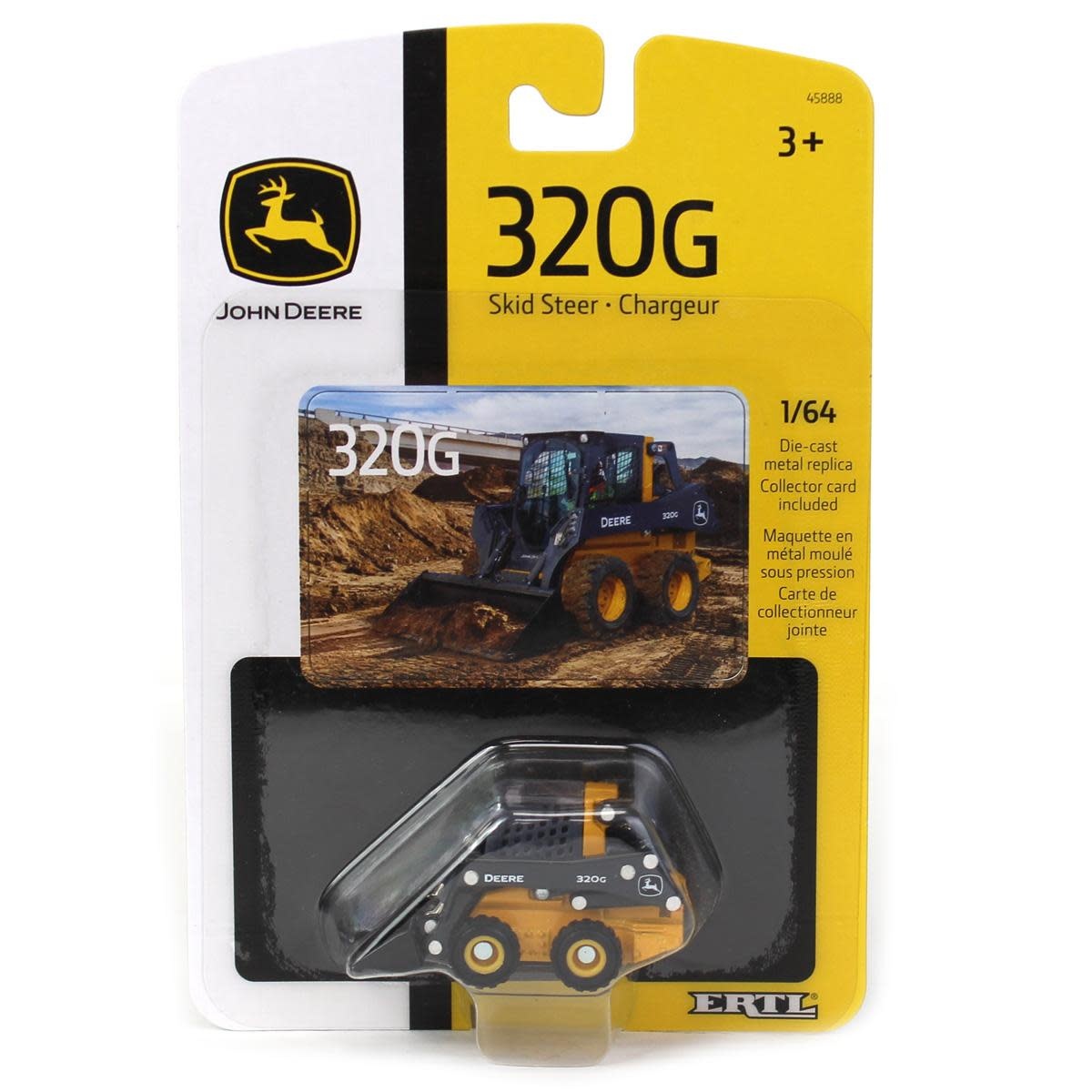 John Deere 1/64 John Deere 320G Skid Steer Loader By ERTL - SNS Farm Toys