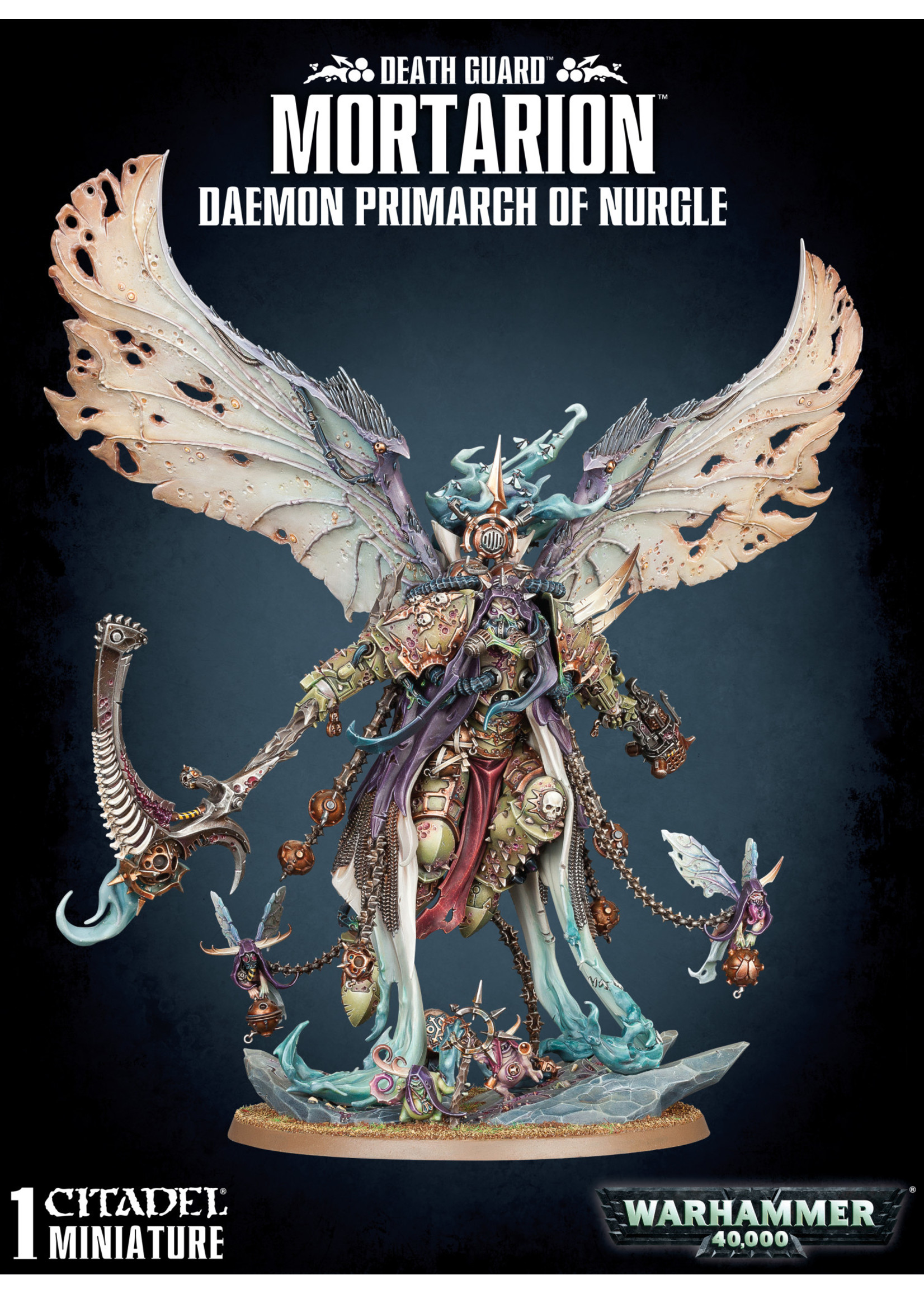 Mortarion Daemon Primarch of Nurgle: Death Guard - WH40K - La boutique ...