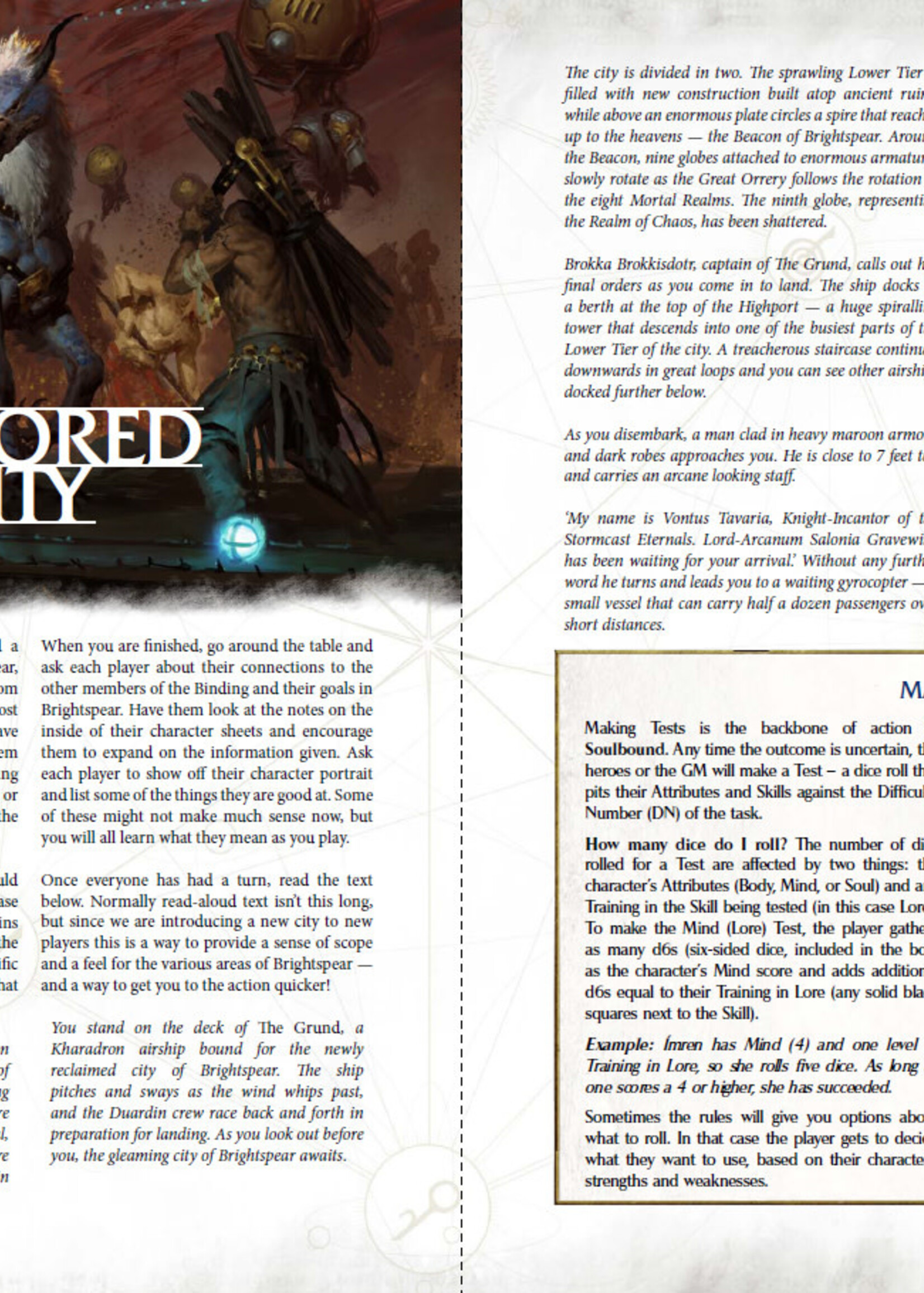 Soulbound Starter Set - Warhammer Age of Sigmar RPG - La boutique Tabletop