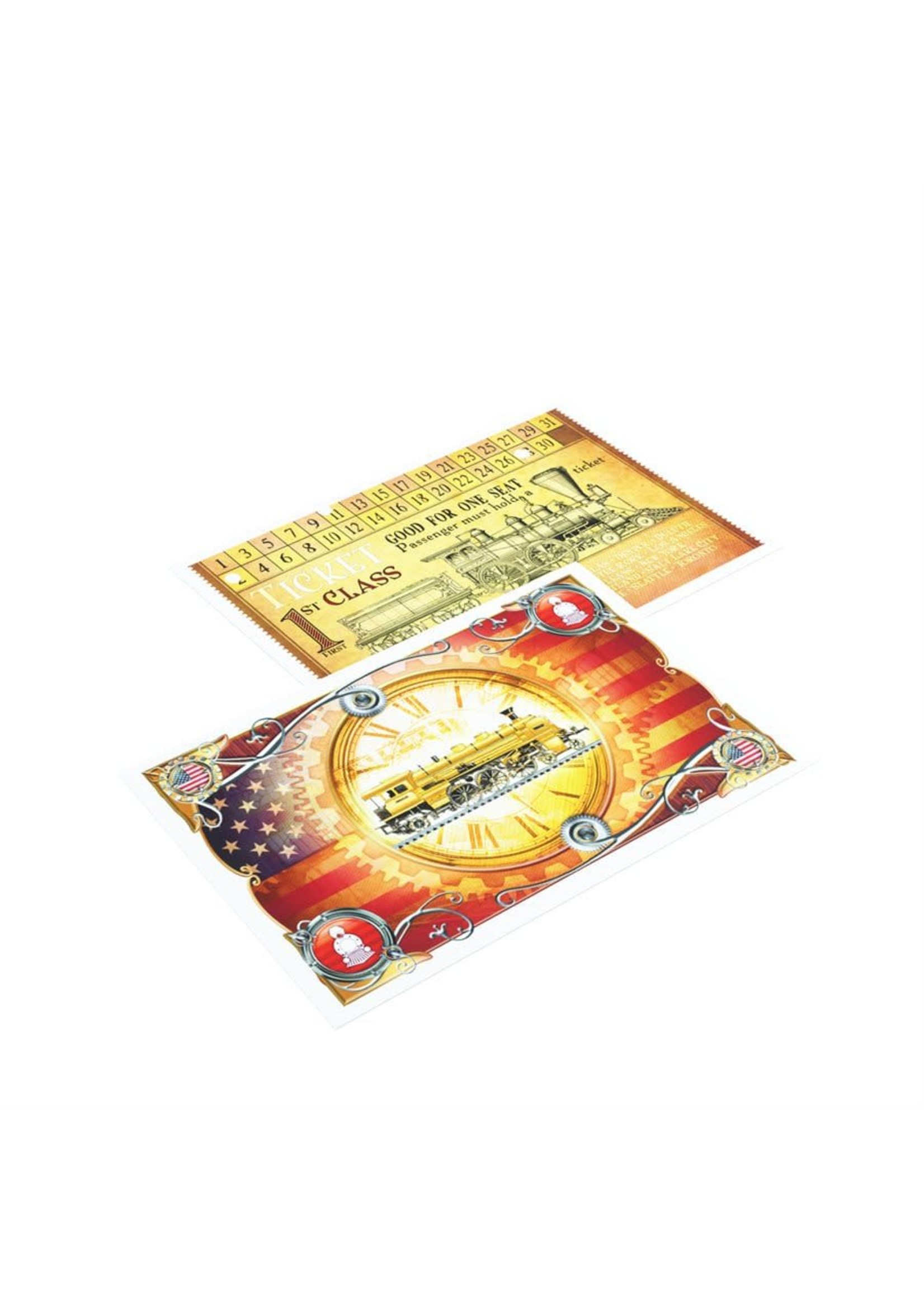 Ticket to Ride Official Art Sleeves - La boutique Tabletop