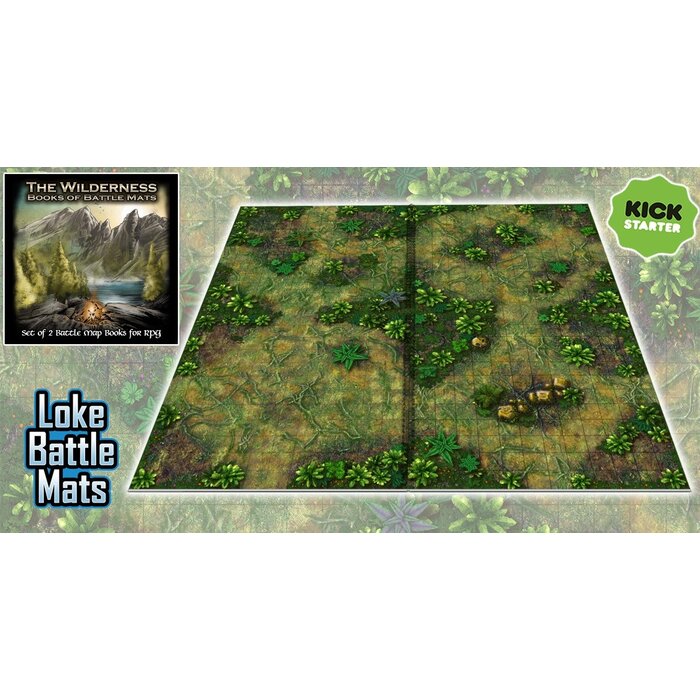 The Wilderness : Books of Battle Mats - Sets of 2 Battle Map Books for ...