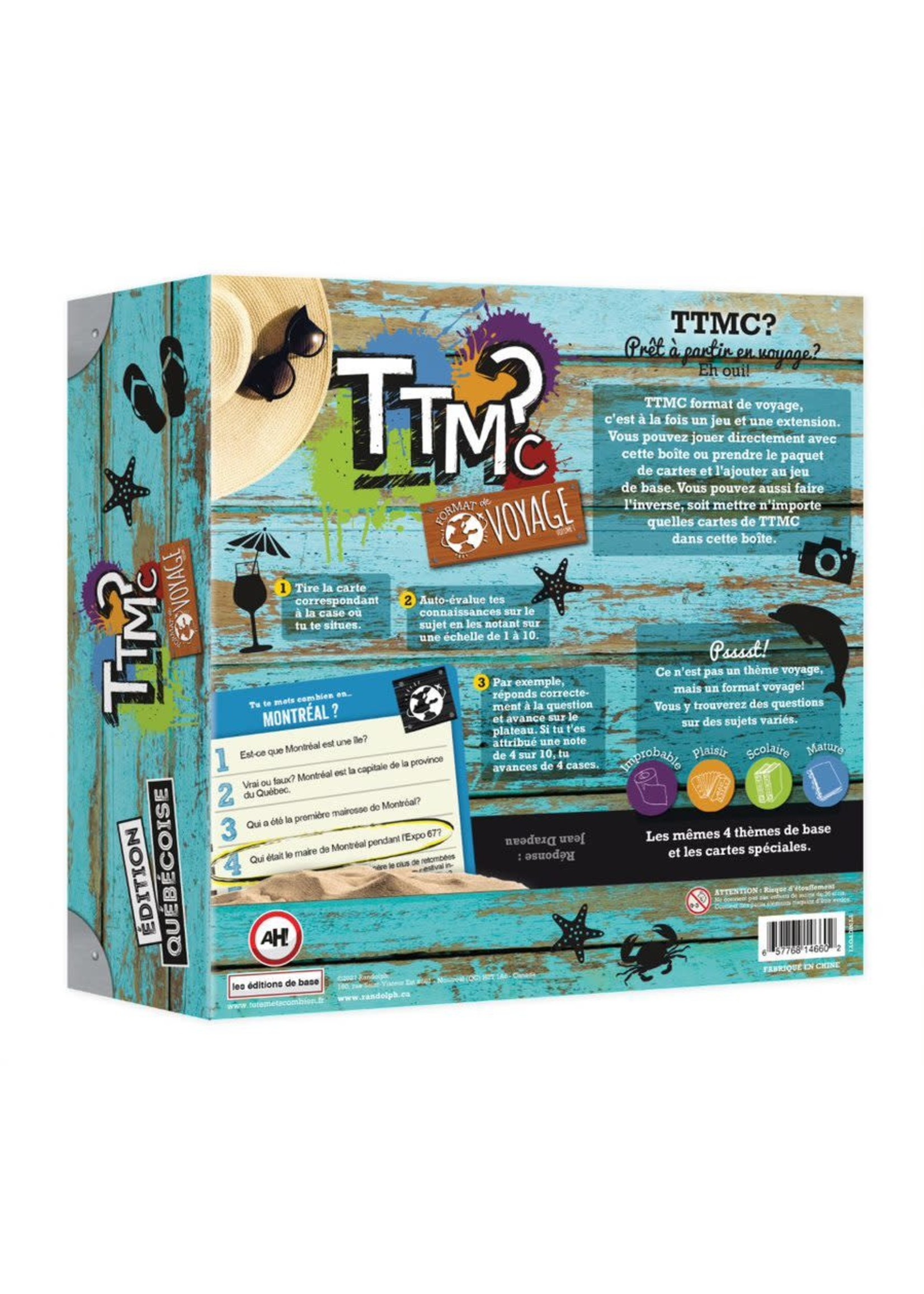 TTMC? Format de voyage (Édition Québécoise) - La boutique Tabletop