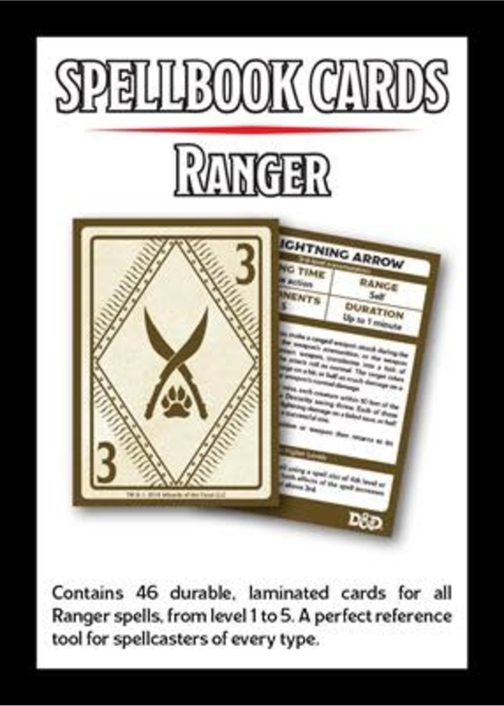 Spellbook Cards - Ranger - La boutique Tabletop