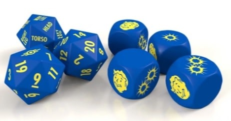 Fallout Roleplaying Dice Set - La boutique Tabletop
