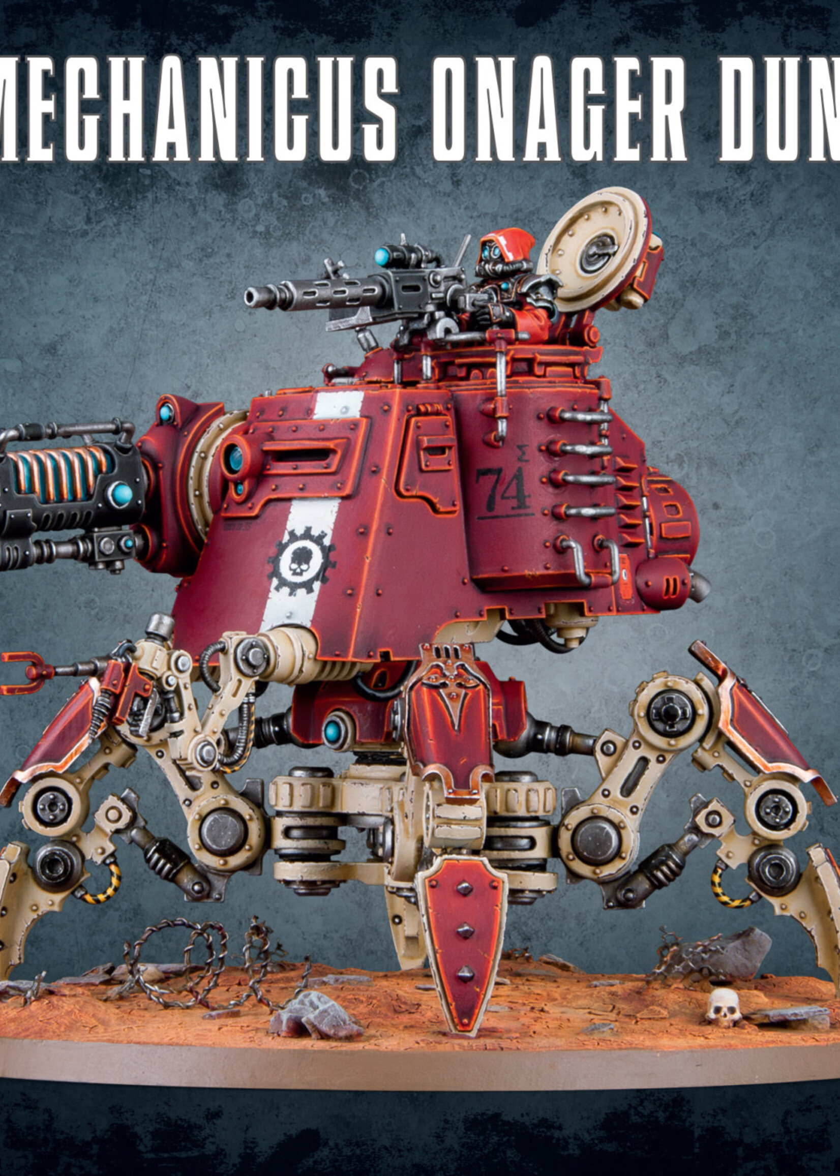 Onager Dunecrawler - Adeptus Mechanicus - WH40K - La boutique Tabletop