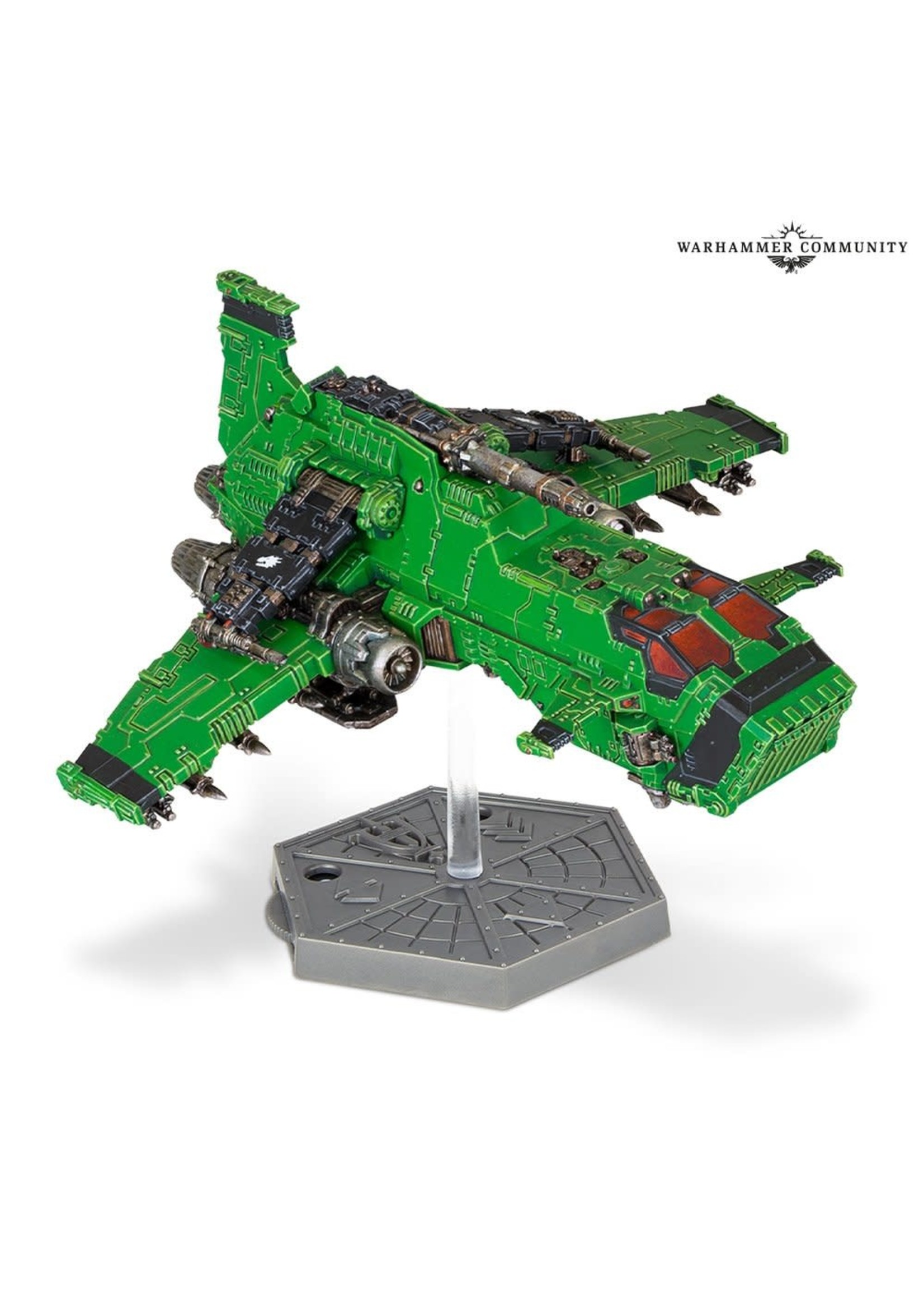 Thunderhawk Gunship - Adeptus Astartes - Aeronautica Imperialis - La ...