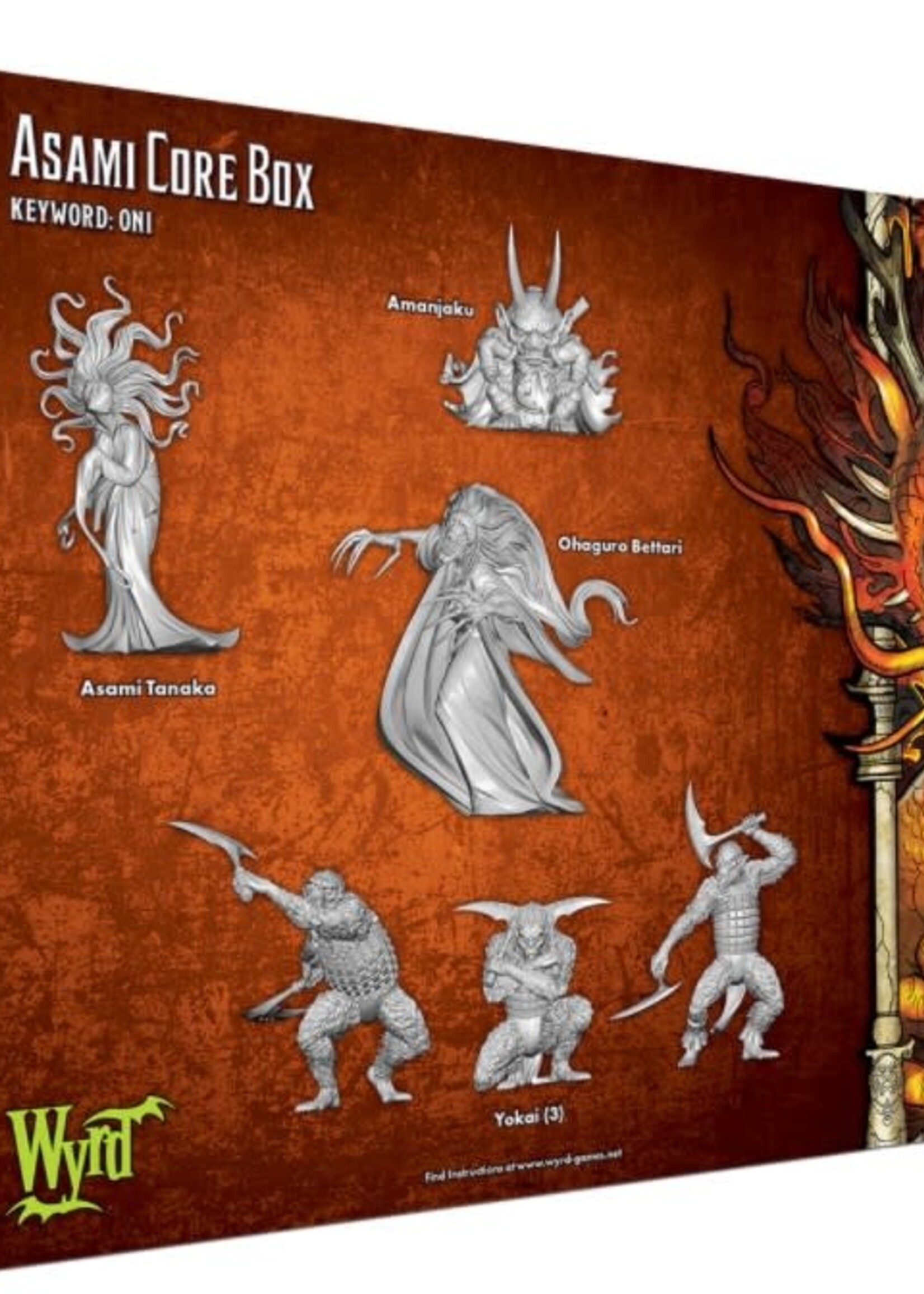 Asami Core Box - Malifaux (ENG) - La boutique Tabletop