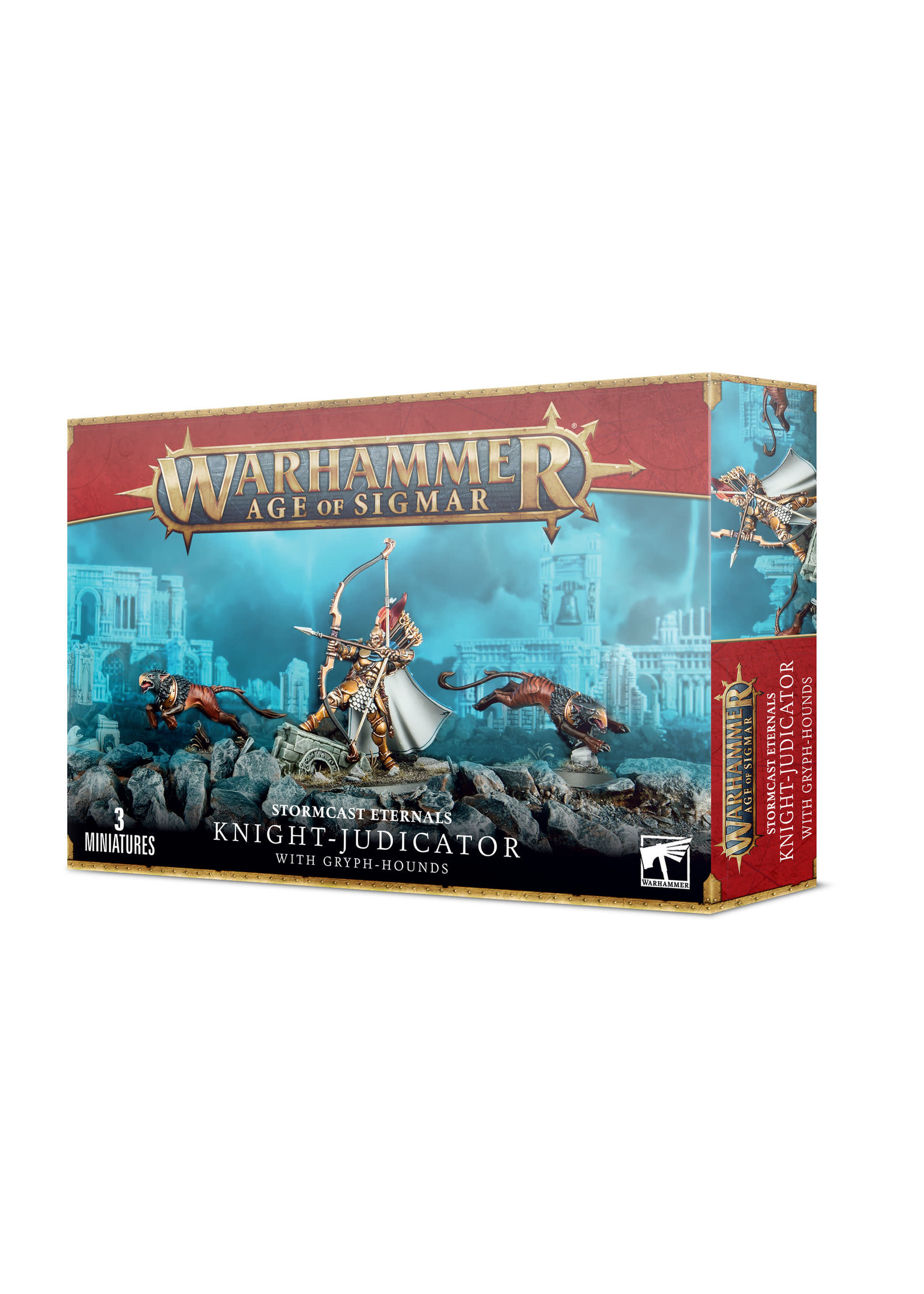 Knight-Judicator with Gryph Hounds - Stormcast Eternals - Warhammer Age ...