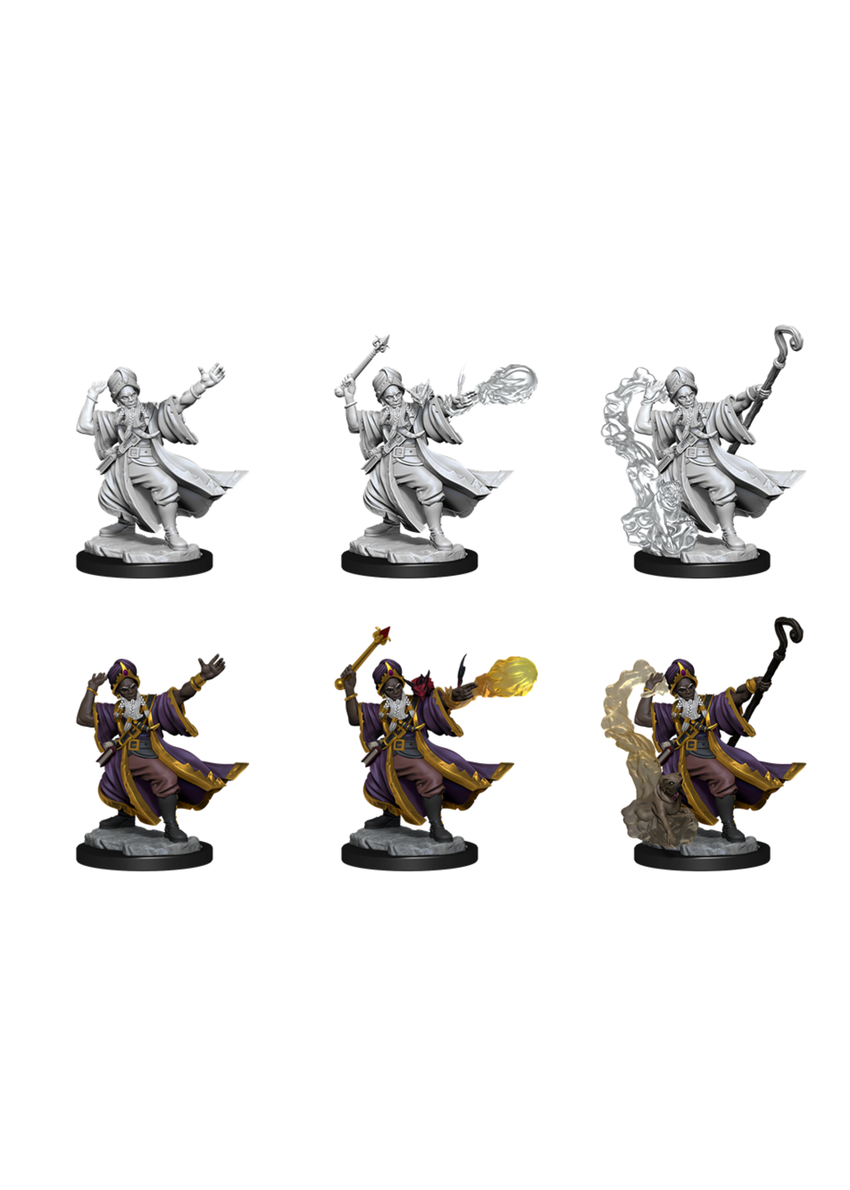 Human Wizard (Male) - D&D Frameworks - WizKids - La boutique Tabletop