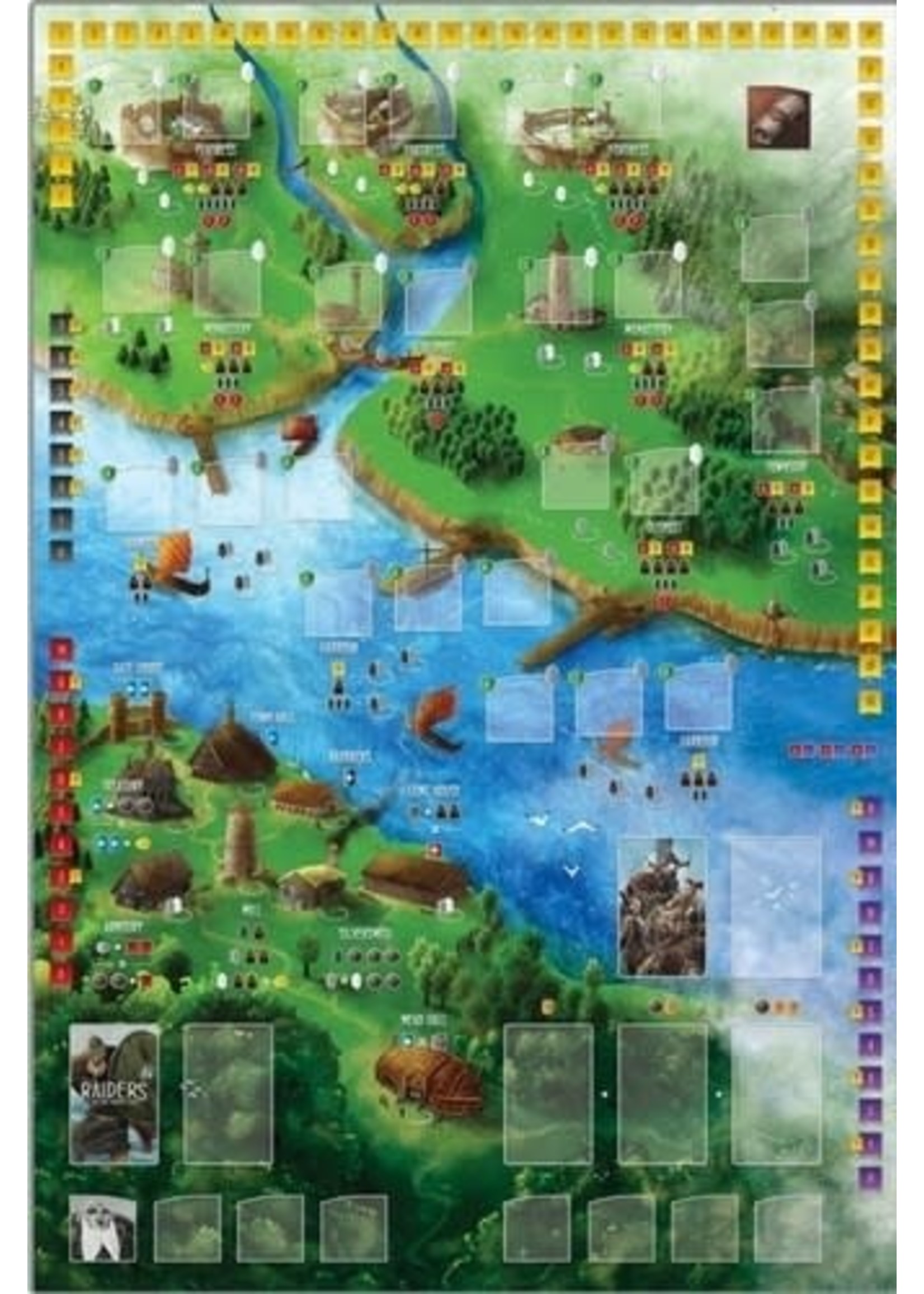 Garphill Games Pillards de la Mer du Nord - Playmat Neoprene - La ...