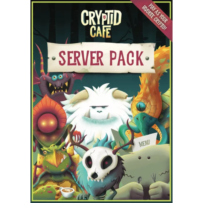 Server Pack for Cryptid Café (ENG) - La boutique Tabletop