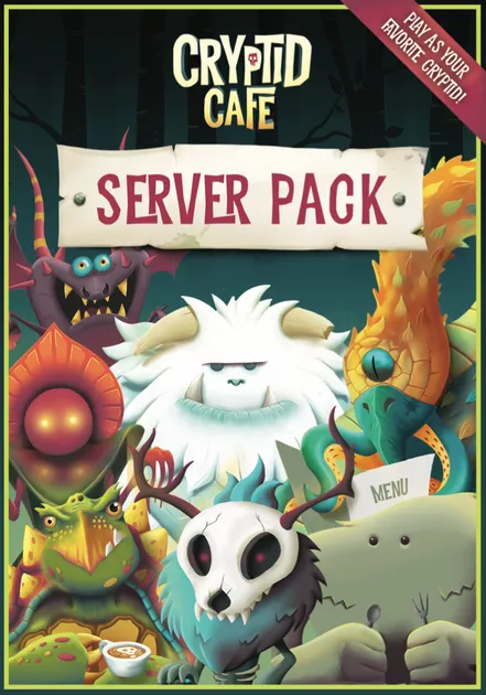 Server Pack for Cryptid Café (ENG) - La boutique Tabletop