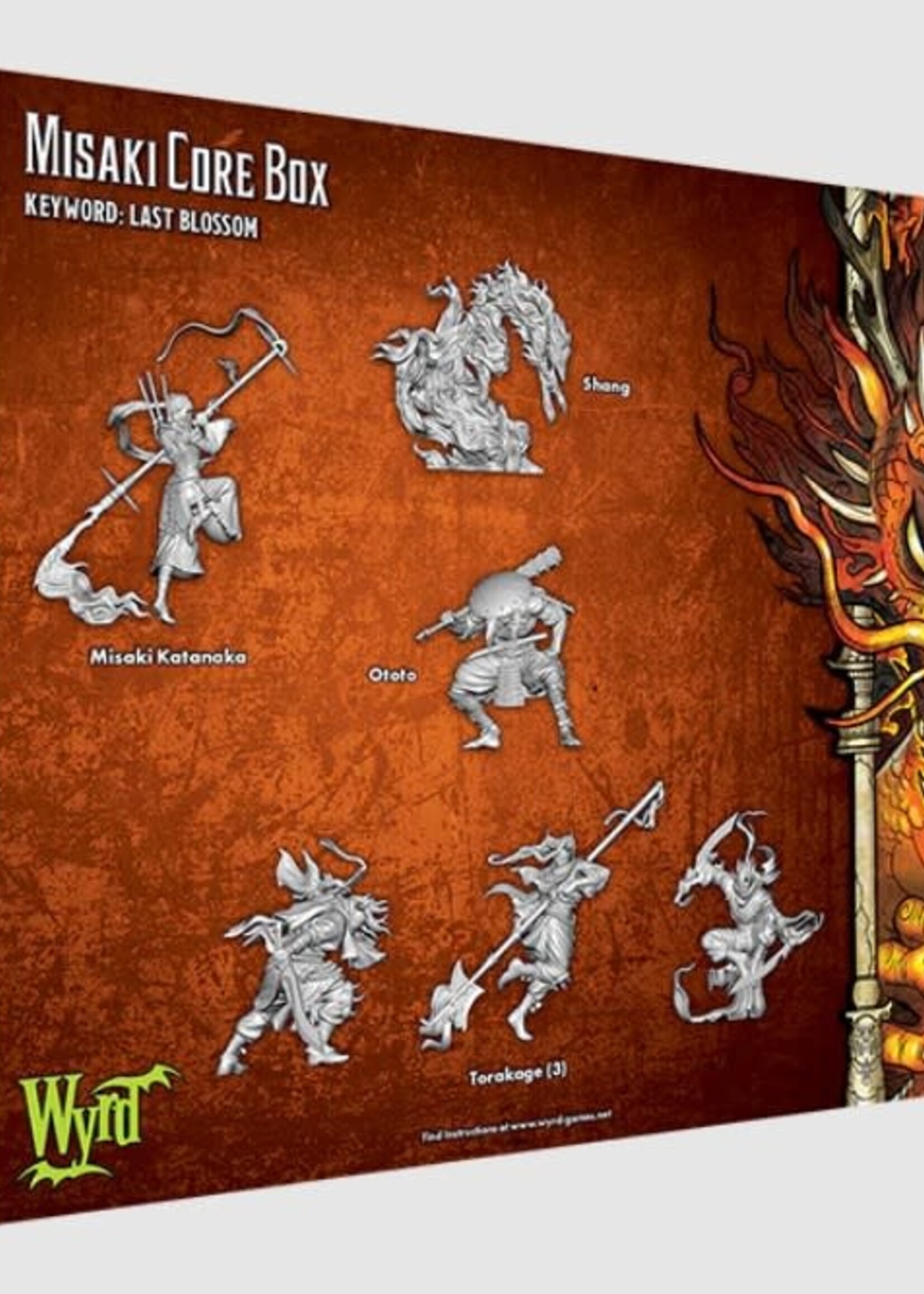 Misaki Core Box 0 Malifaux 3E - Ten Thunder - La boutique Tabletop