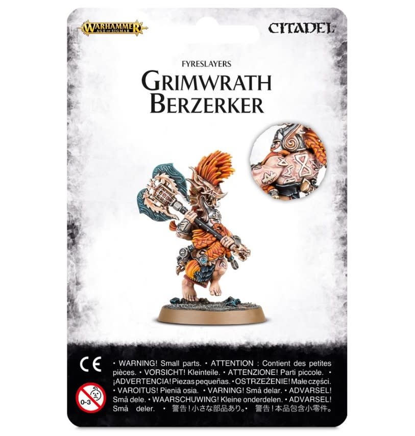 Grimwrath Bezerker - Fireslayers - Warhammer Age of Sigmar - La ...