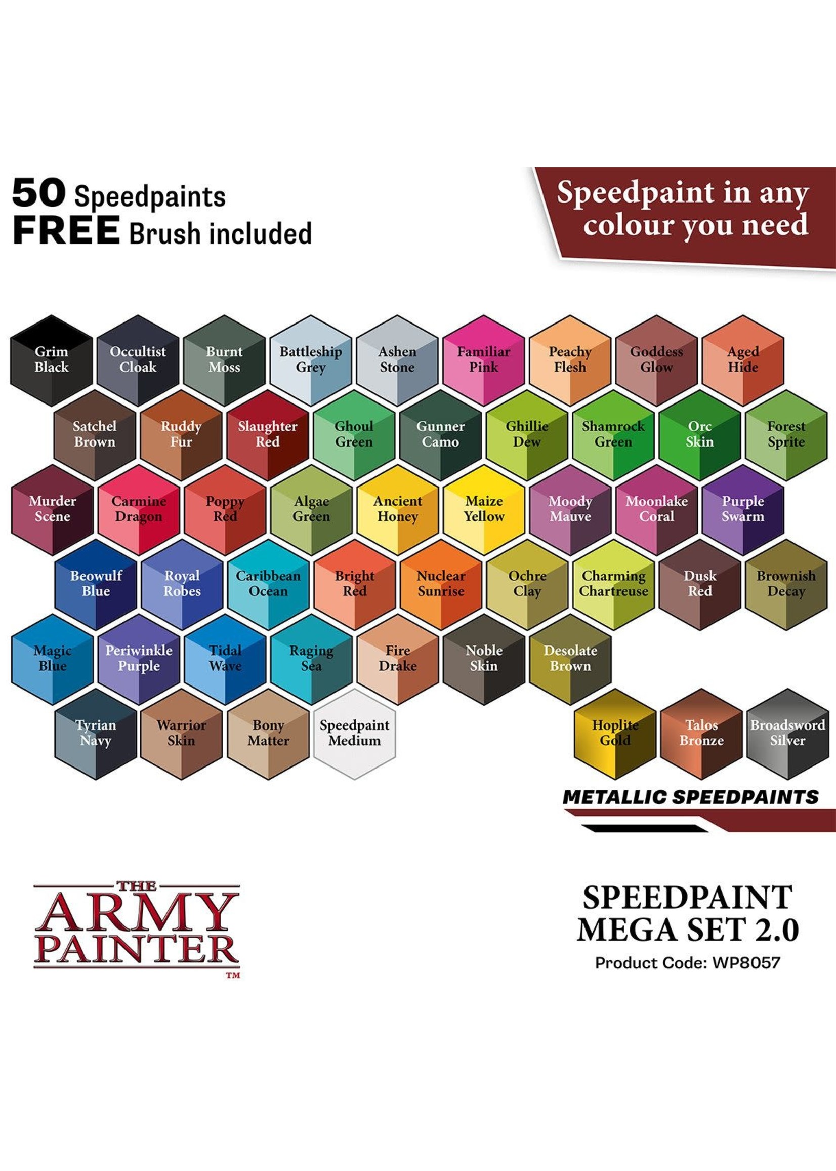 Speedpaint Mega Set 2.0 - The Army Painter - La boutique Tabletop