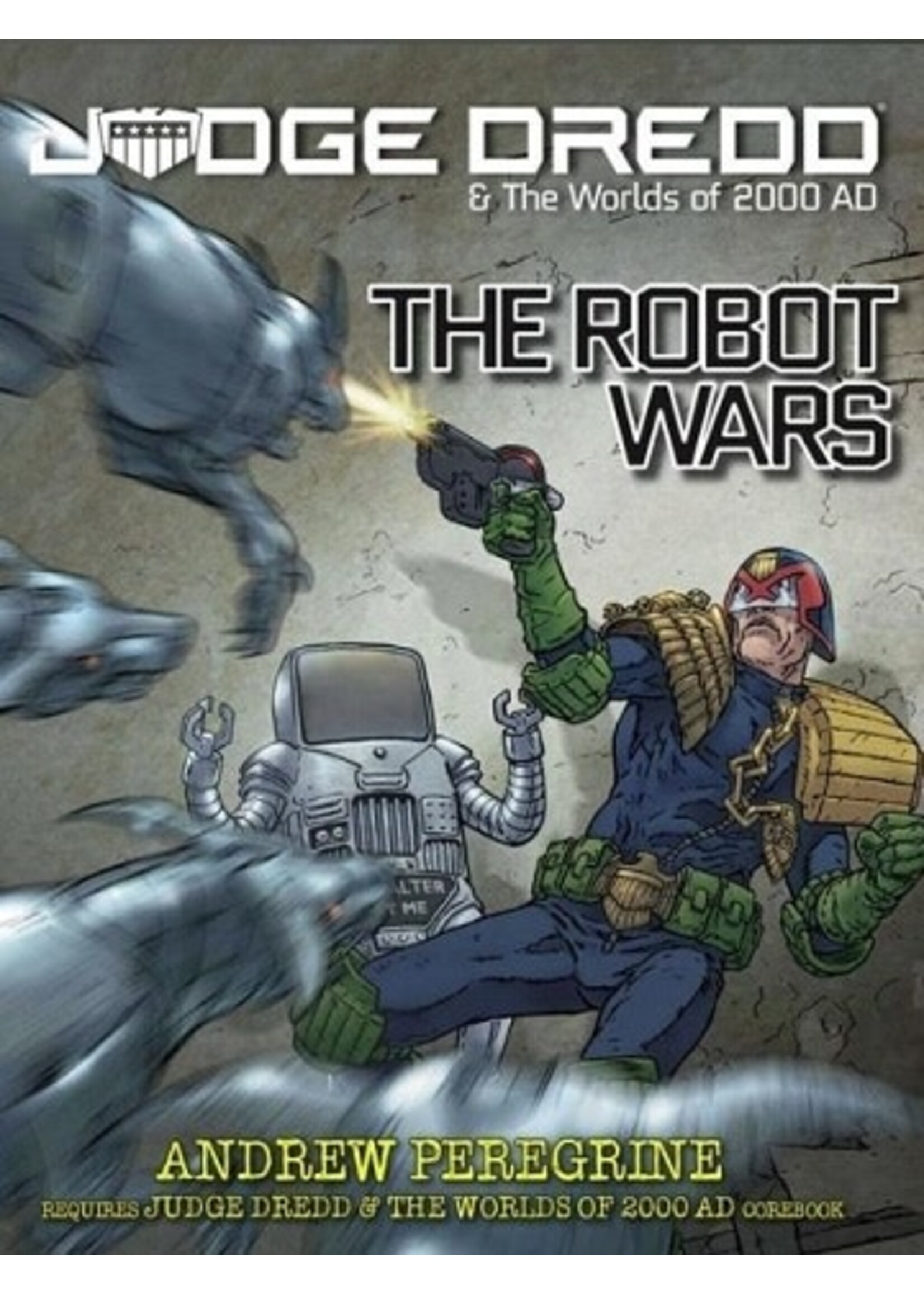 Judge Dredd Rpg The Robot Wars Eng La Boutique Tabletop