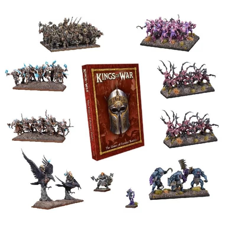 Ice and Shadow 2 Player Starter Set - Kings of War - La boutique Tabletop