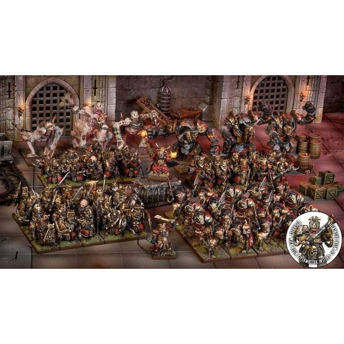 Abyssal Dwarf Mega Army - Kings of War - La boutique Tabletop