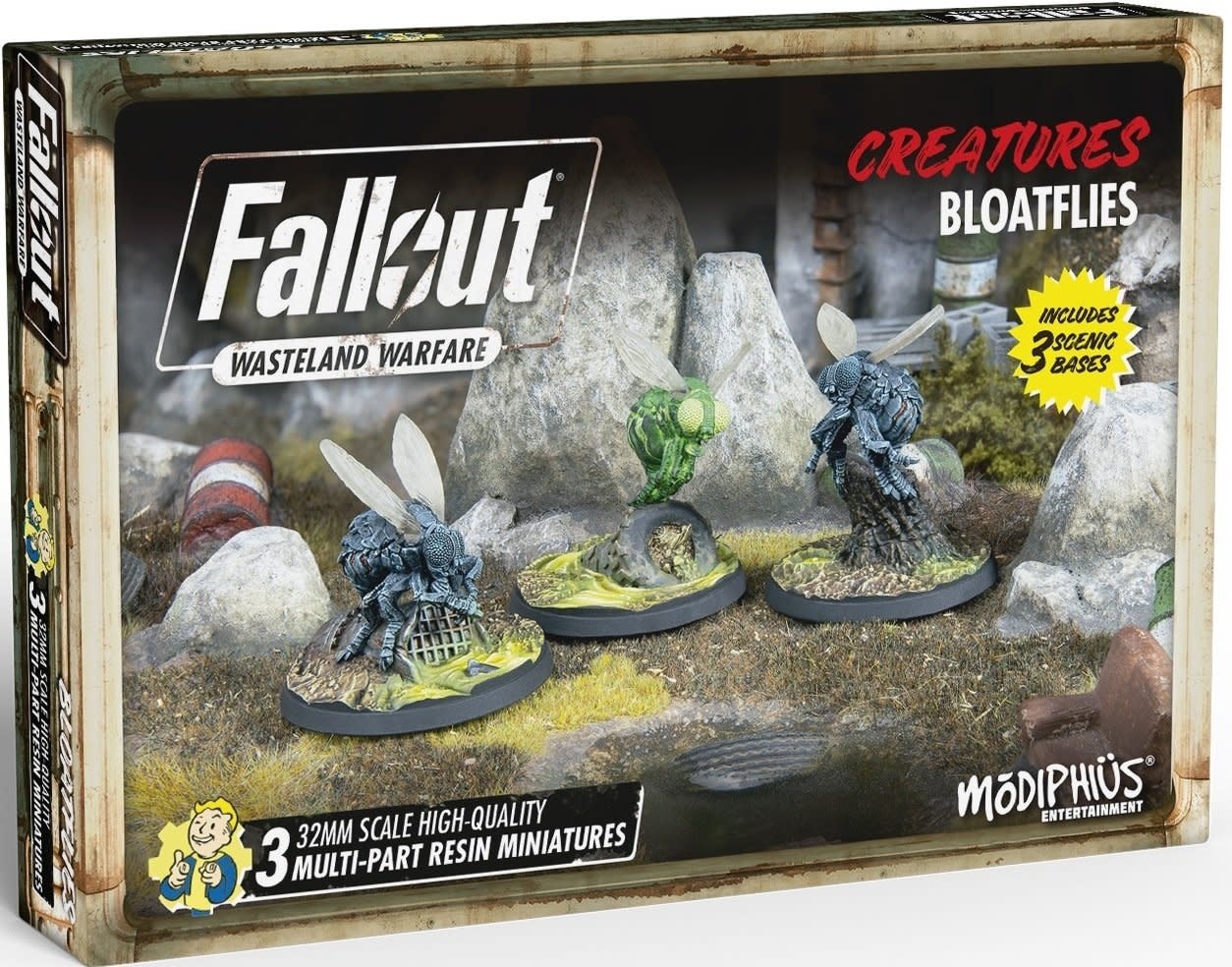 Bloatflies - Creatures - Fallout: Wasteland Warfare - La boutique Tabletop