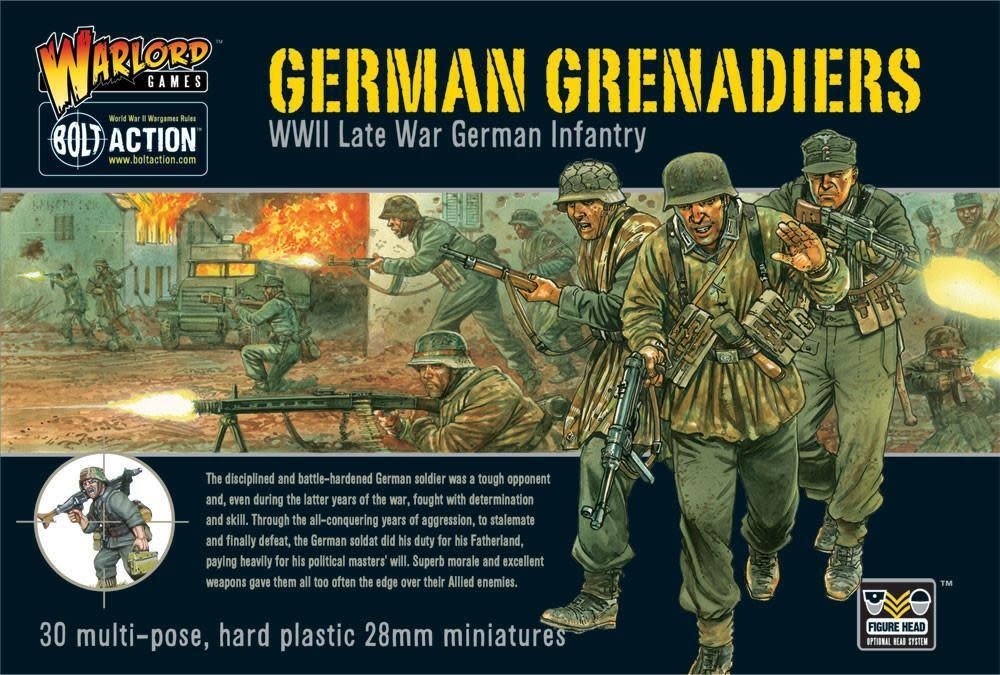 German Grenadiers Plastic Box Set - Bolt Action - La boutique Tabletop