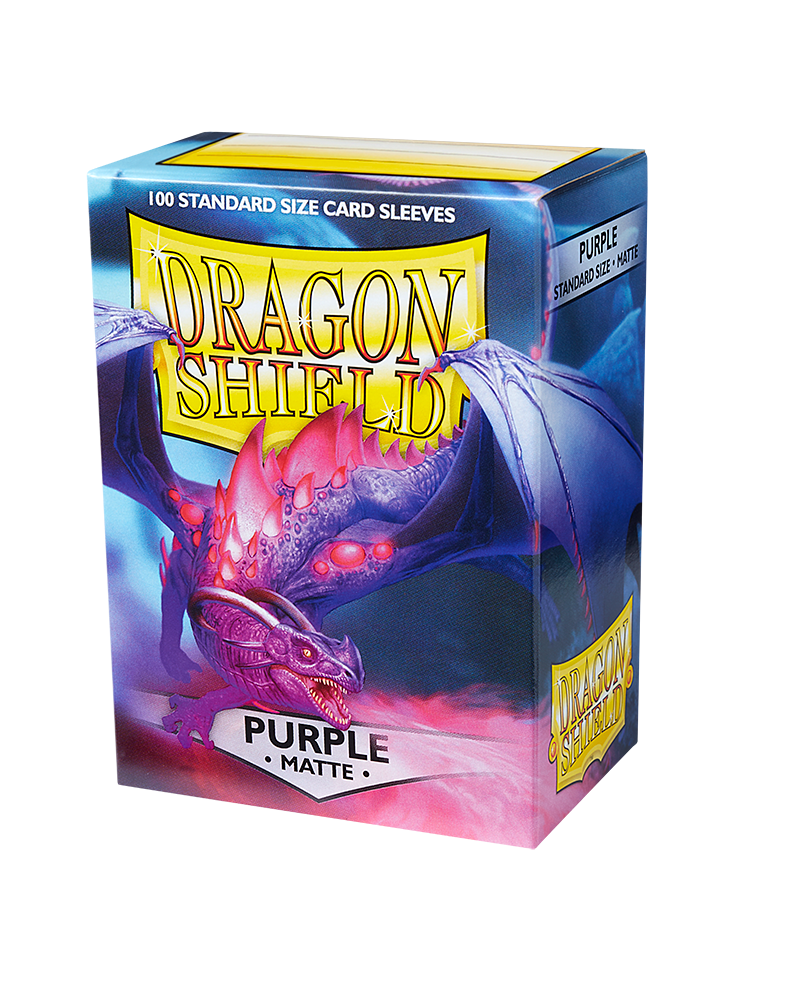 Dragon Shield Purple Matte (100) - La boutique Tabletop