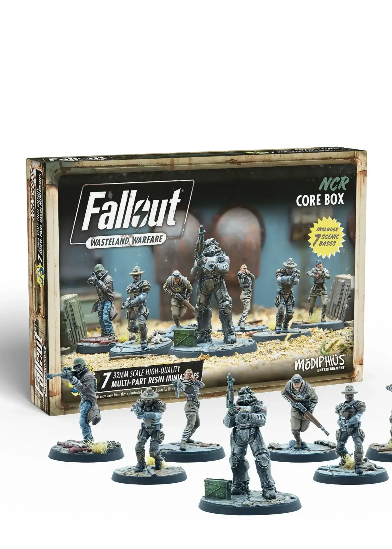 NCR Core Box - Fallout: Wasteland Warfare - La boutique Tabletop