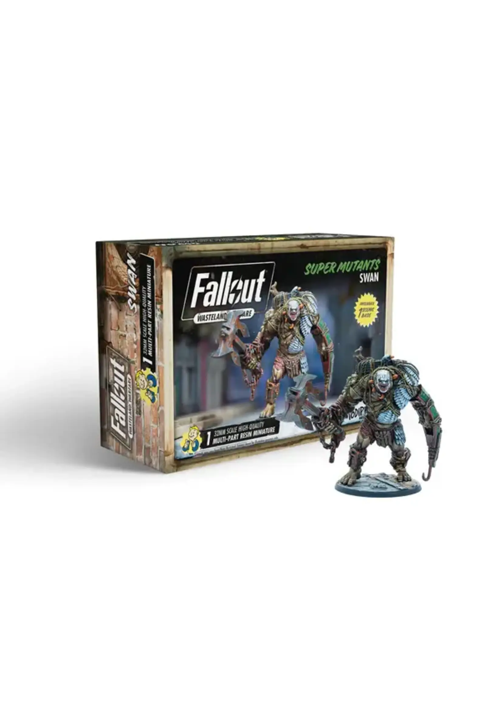 Swan - Super Mutants - Fallout: Wasteland Warfare - La boutique Tabletop
