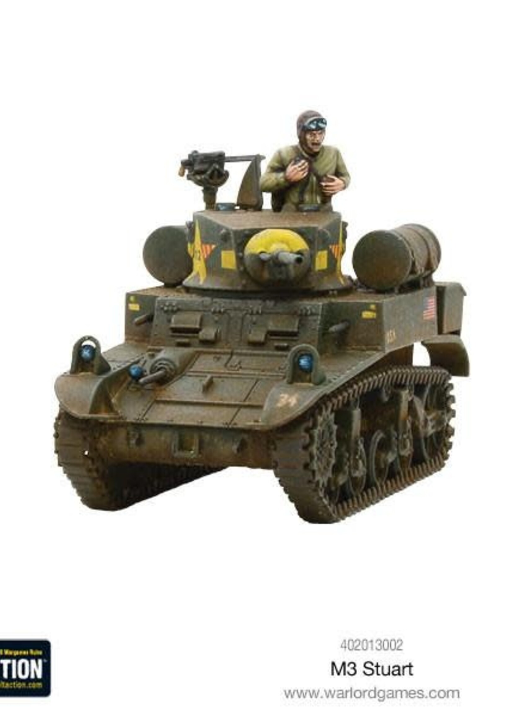 M3 Stuart - Bolt Action - La boutique Tabletop