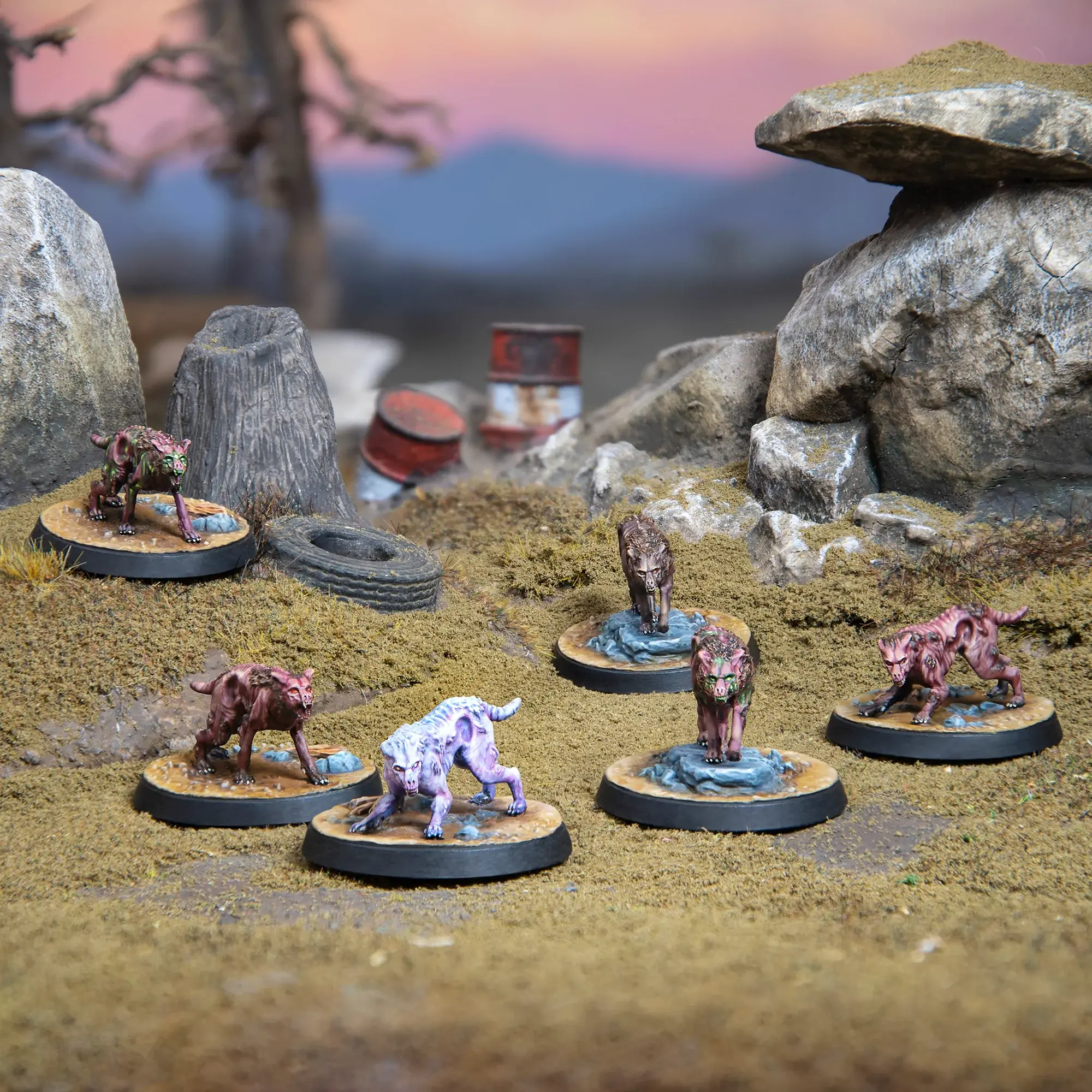 Mongrel Scavenging Pack - Creatures - Fallout: Wasteland Warfare - La ...
