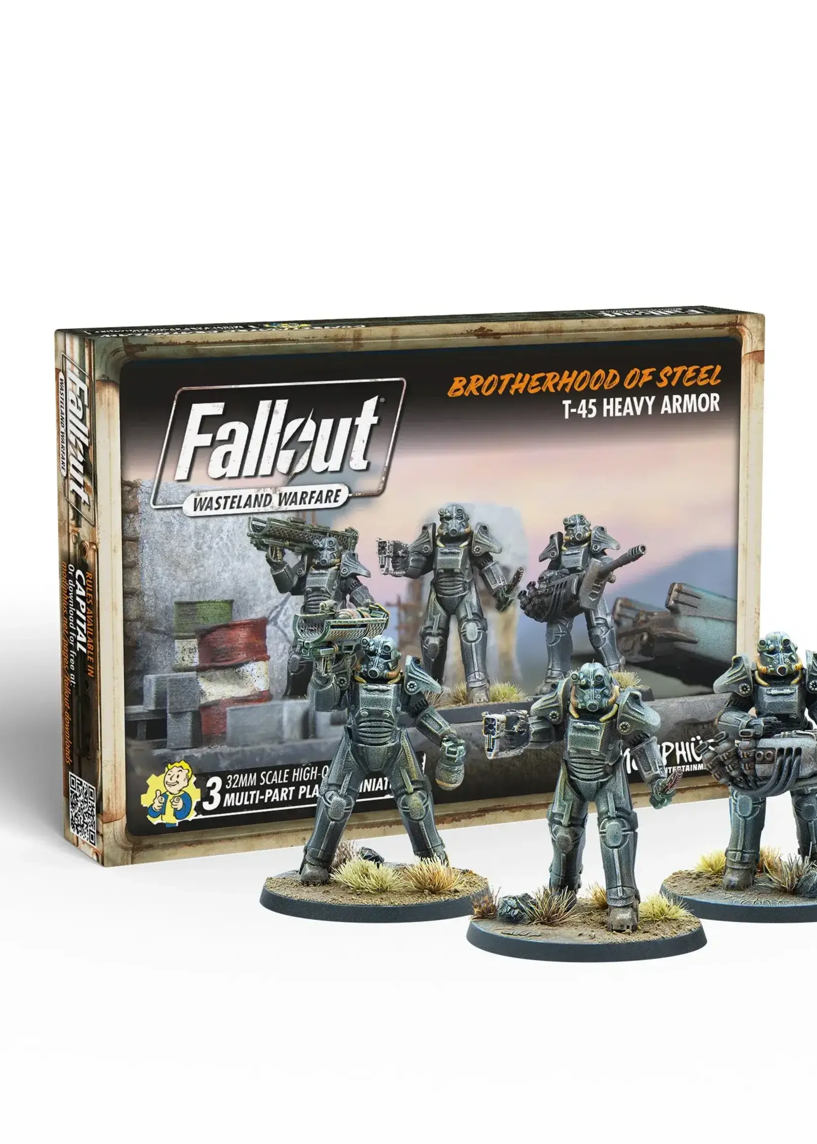 Heavy Armor (T45) - Brotherhood of Steel - Fallout: Wasteland Warfare ...