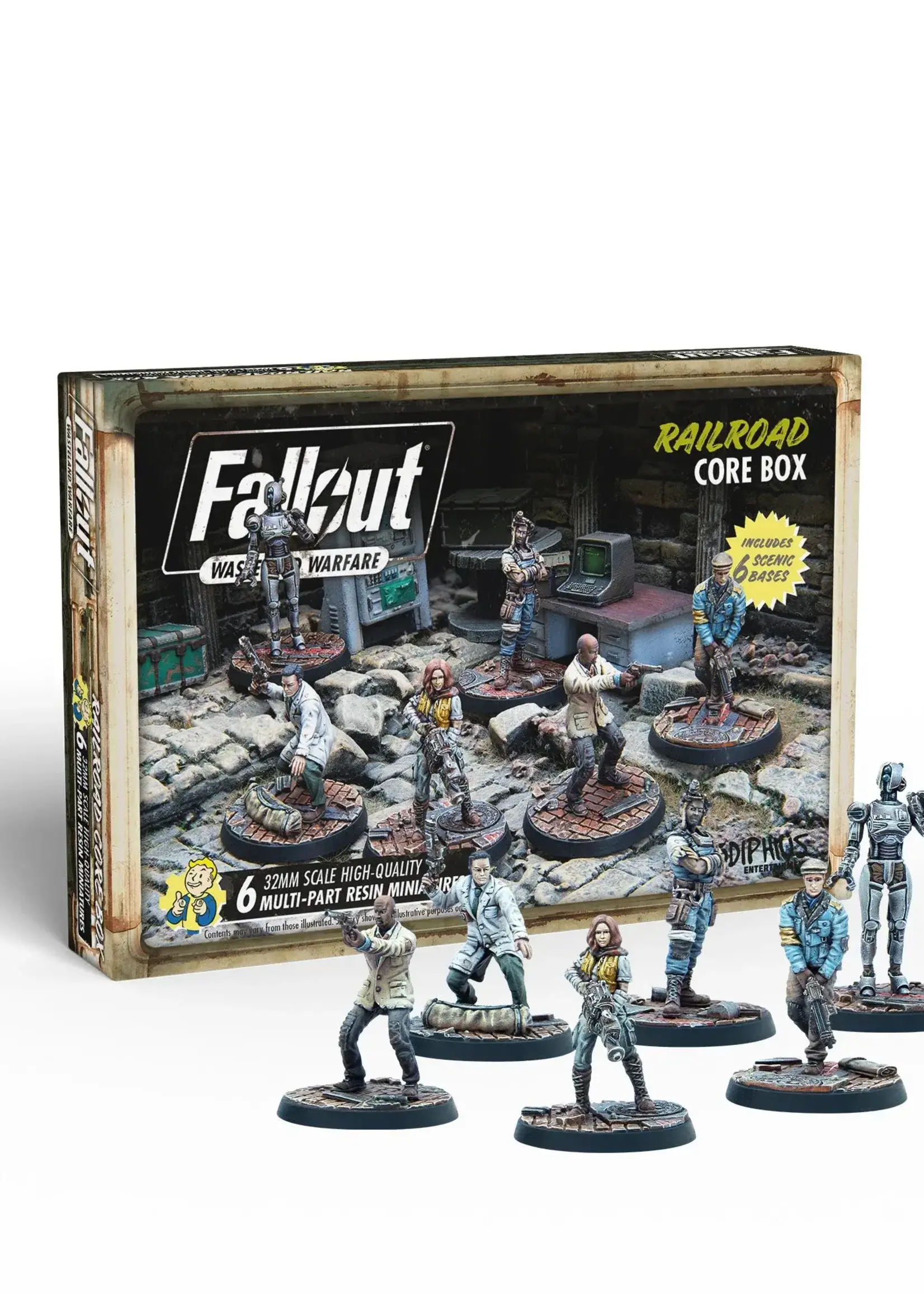 Railroad Core Set - Fallout: Wasteland Warfare - La boutique Tabletop