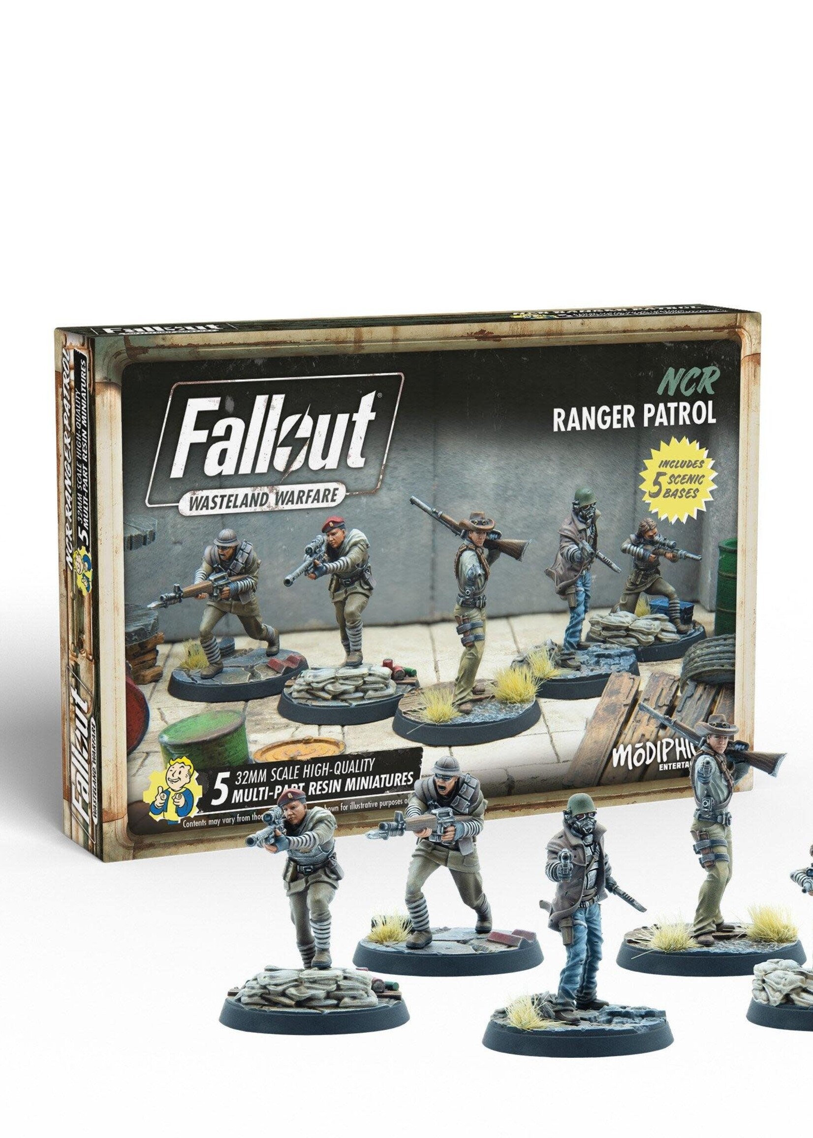 Ranger Patrol - NCR - Fallout: Wasteland Warfare - La boutique Tabletop