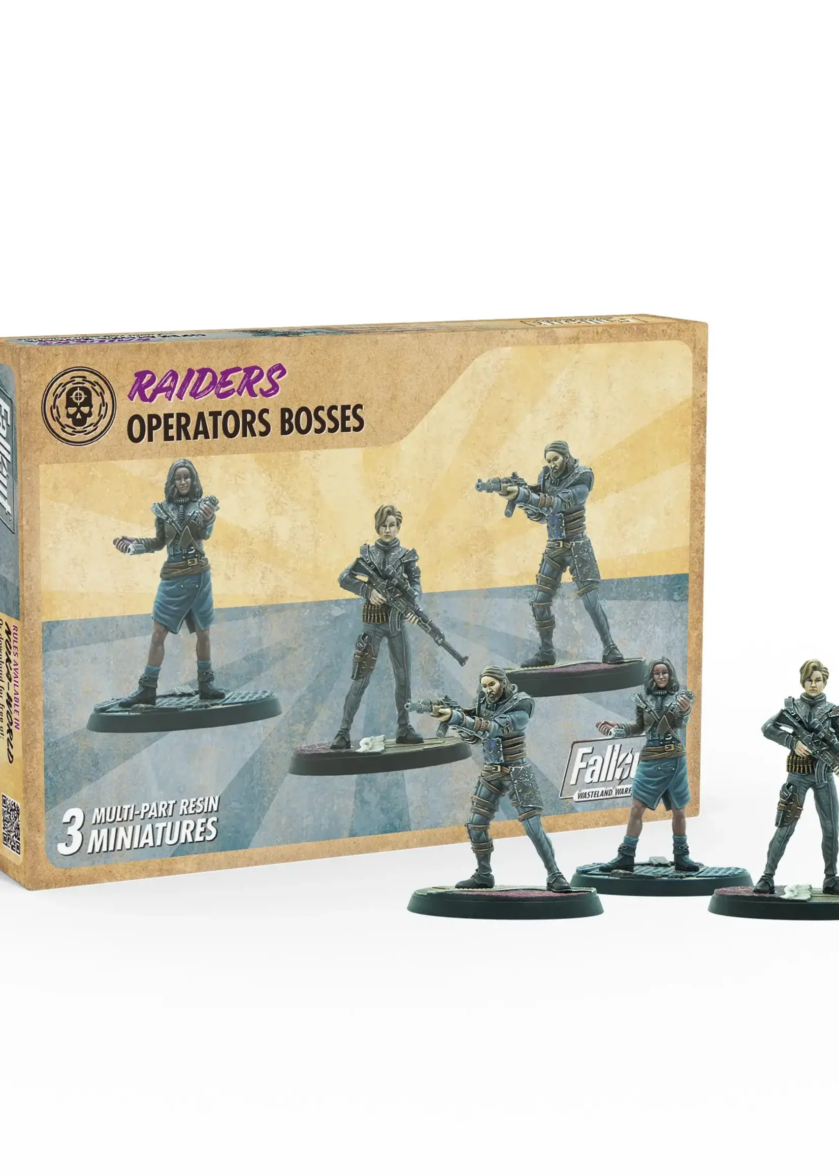 Operators Bosses - Raiders - Fallout: Wasteland Warfare - La boutique ...