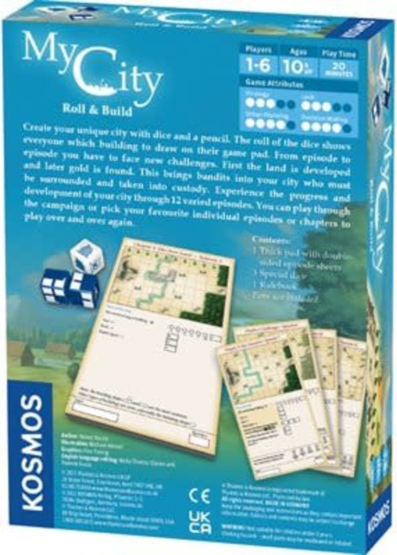 My City: Roll & Build (ENG) - La boutique Tabletop