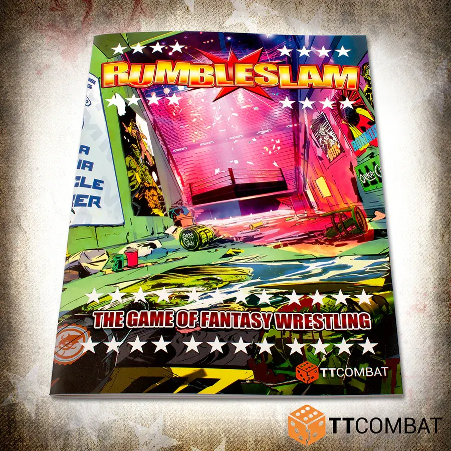 Rumbleslam: The Game of Fantasy Wrestling - Rulebook - La boutique Tabletop