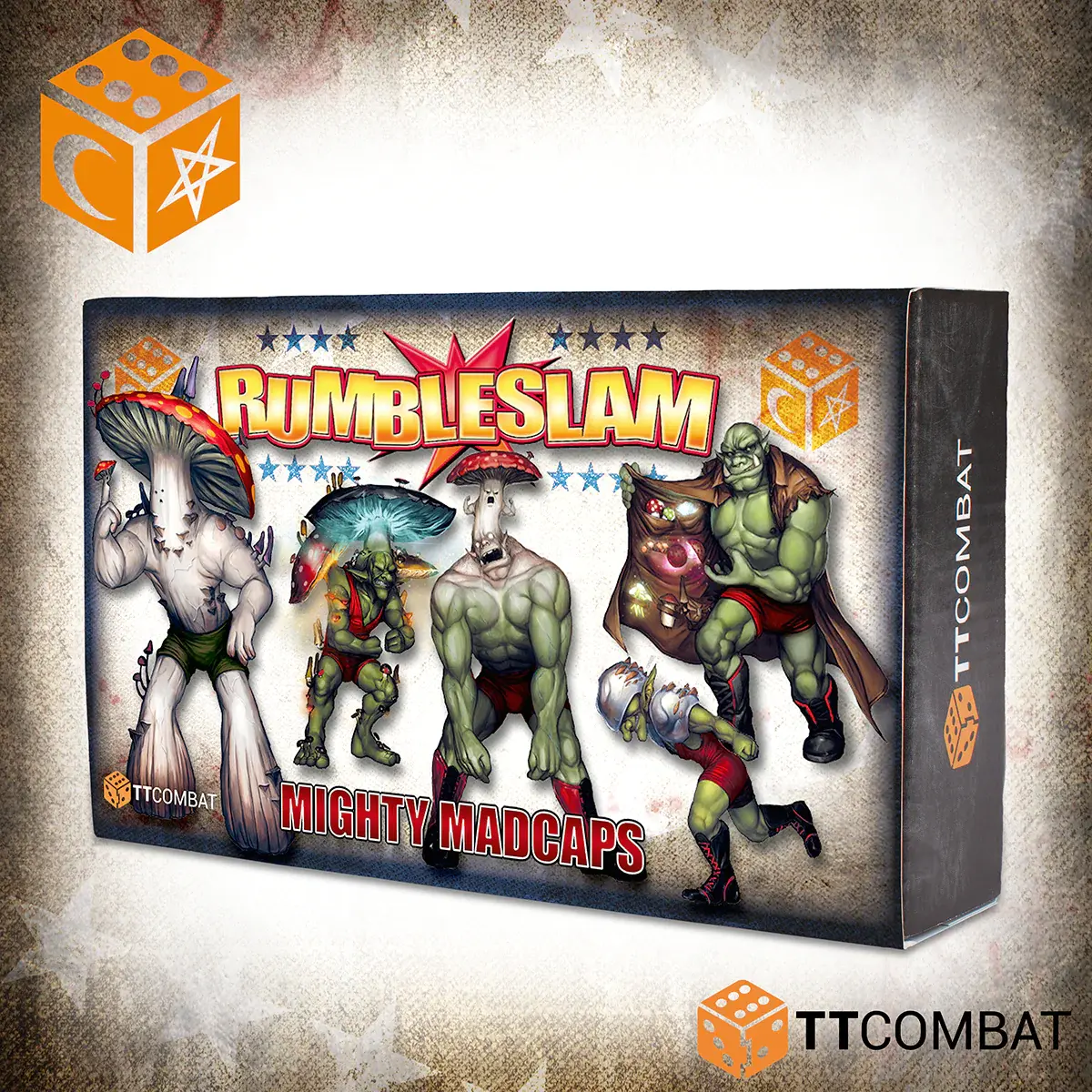 Mighty Madcaps - Rolling Bones - Rumbleslam - La boutique Tabletop