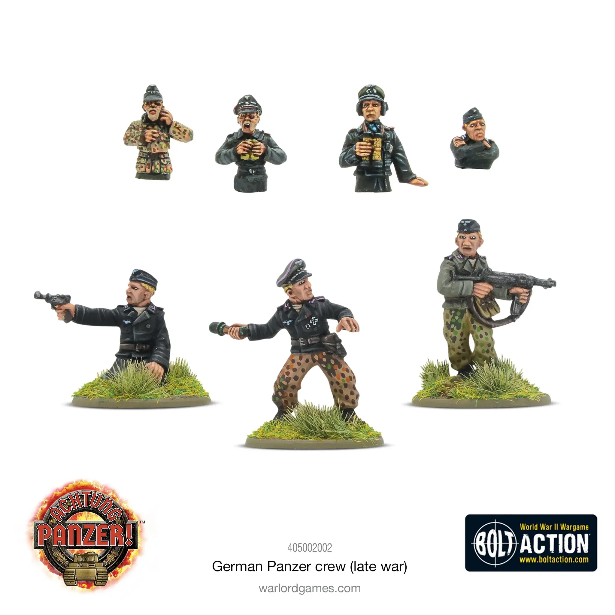 German Panzer Crew (Late War) - Achtung Panzer!/Bolt Action - La ...