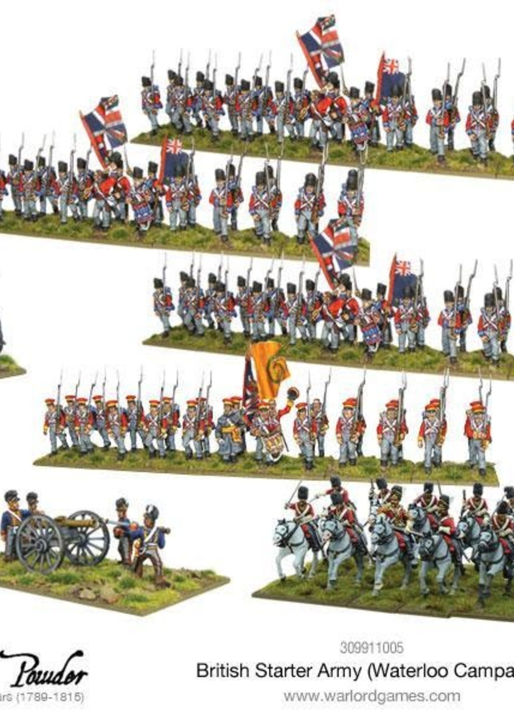 British Starter Army (Waterloo Campaign) - Black Powder - La boutique ...