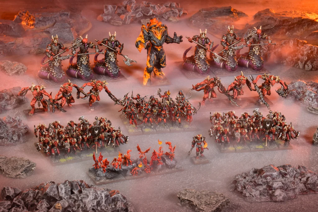 Forces of the Abyss Mega Army - Kings of War - La boutique Tabletop