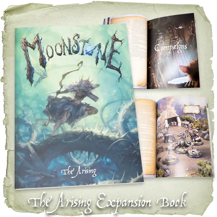 The Arising Expansion Book - Moonstone (ENG) - La boutique Tabletop