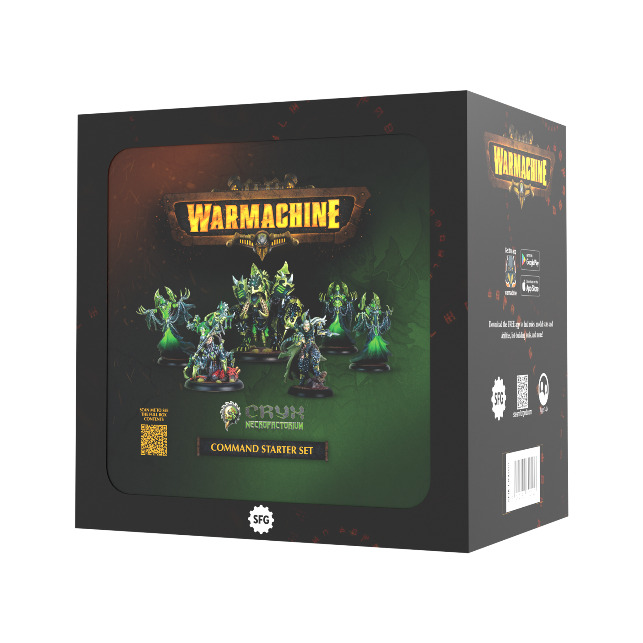 Cryx Necrofactorium Command Starter Set - Warmachine - La boutique Tabletop